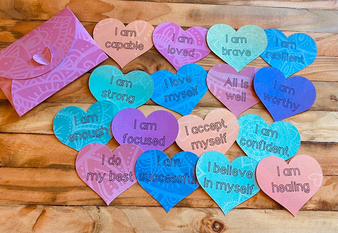 Positive Affirmations Inspiring Notes Positive Manifestations Self Care ...