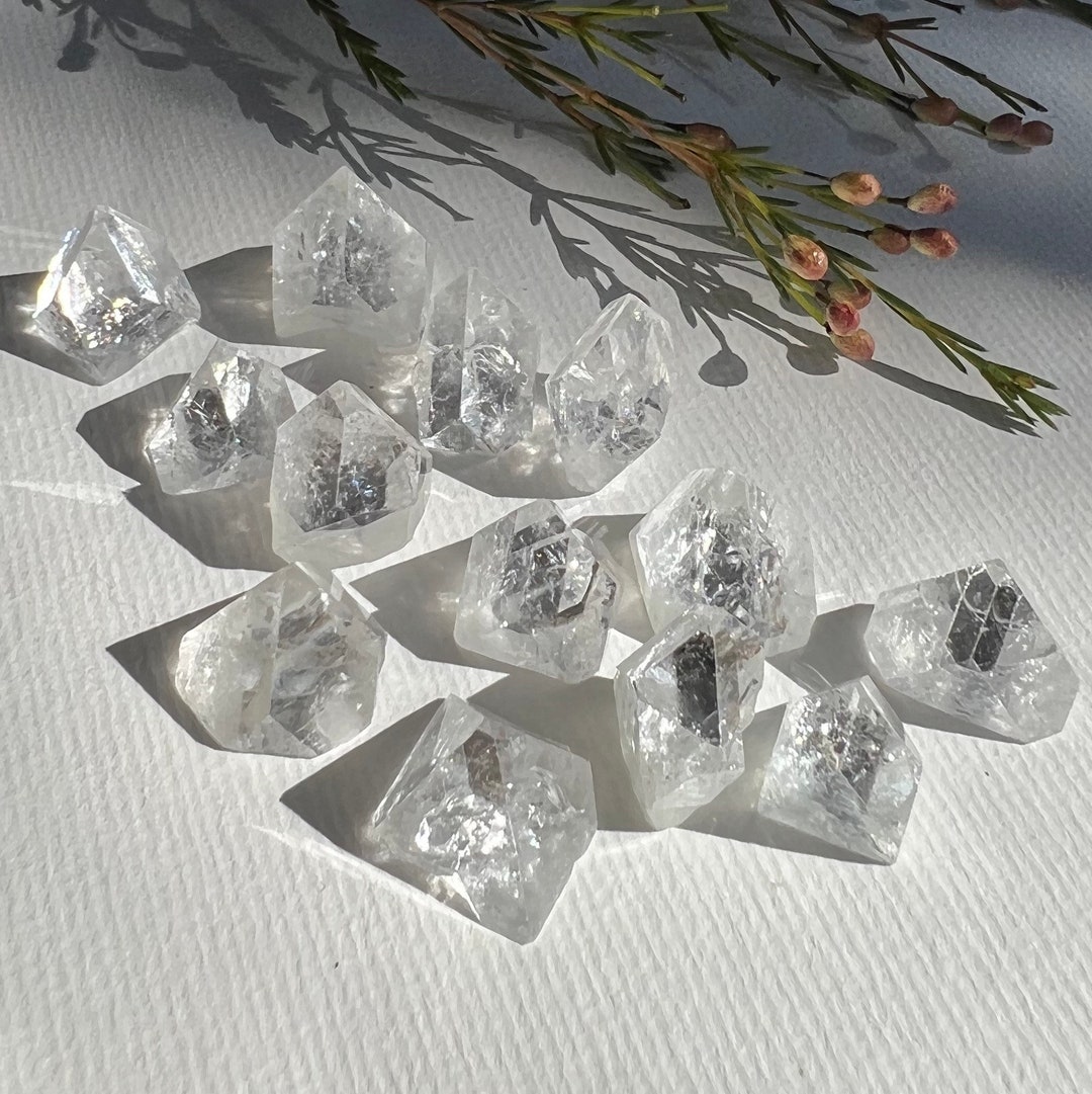 Mirror Apophyllite Points Superior Quality Water Clear Large - Etsy