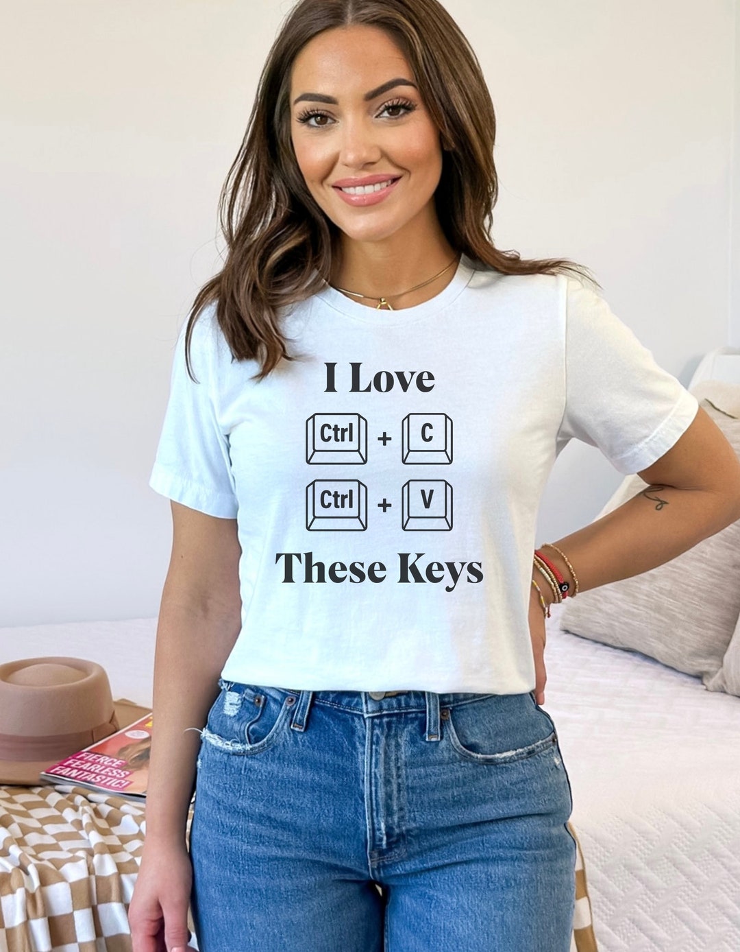 Ctrl C Ctrl V Shirts: Fun Computer Nerd Shirt, Perfect for Computer Job ...