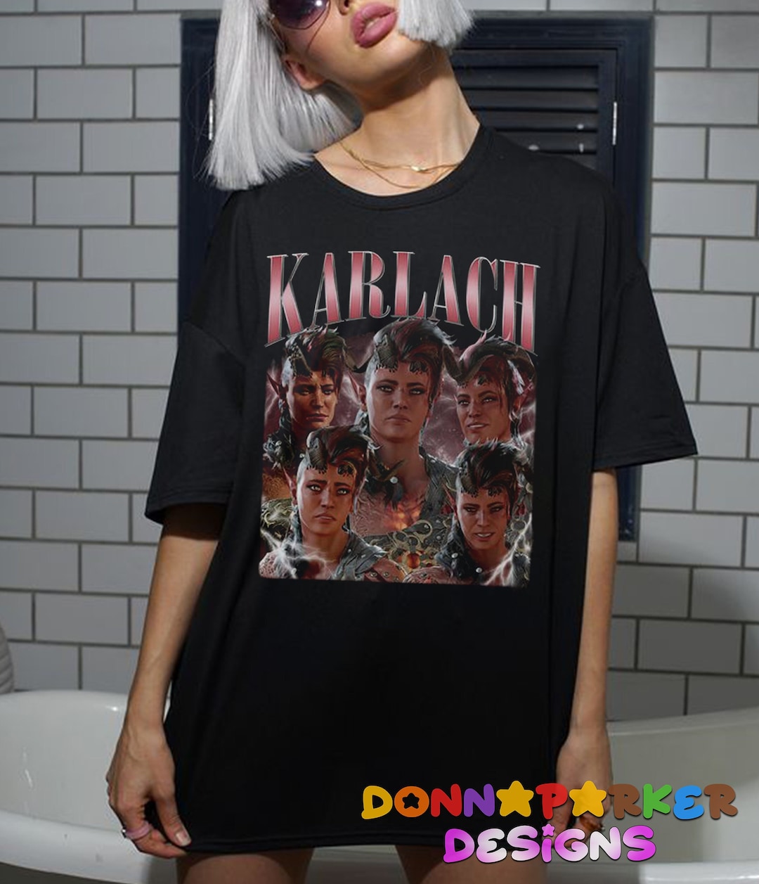 Limited Karlach Baldurs Gate 3 Vintage T-shirt, Gift for Women and Man ...