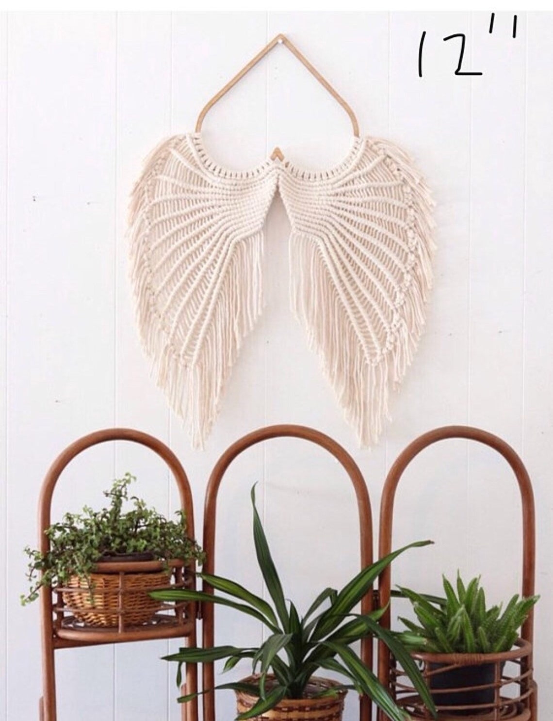 Macrame Angel Wings Kit With Pattern/tutorial - Etsy