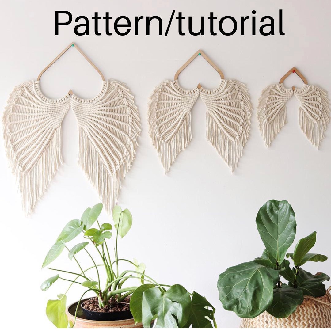 Angel Wings Pattern/Tutorial - Etsy España