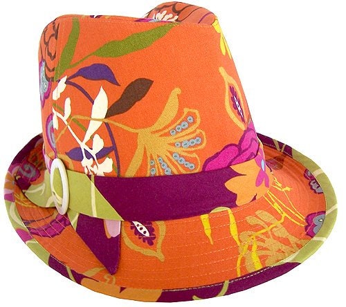 Fedora Paper Pattern - Etsy