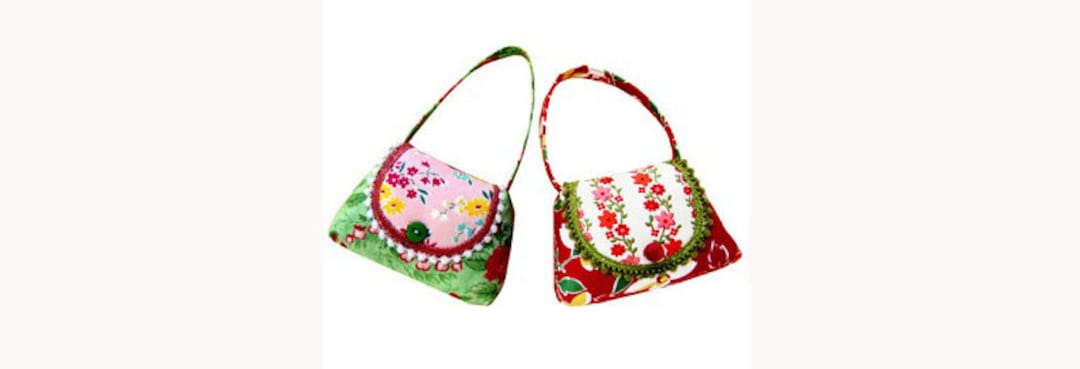 Lavender (or Pincushion) Handbag PDF Pattern - Etsy