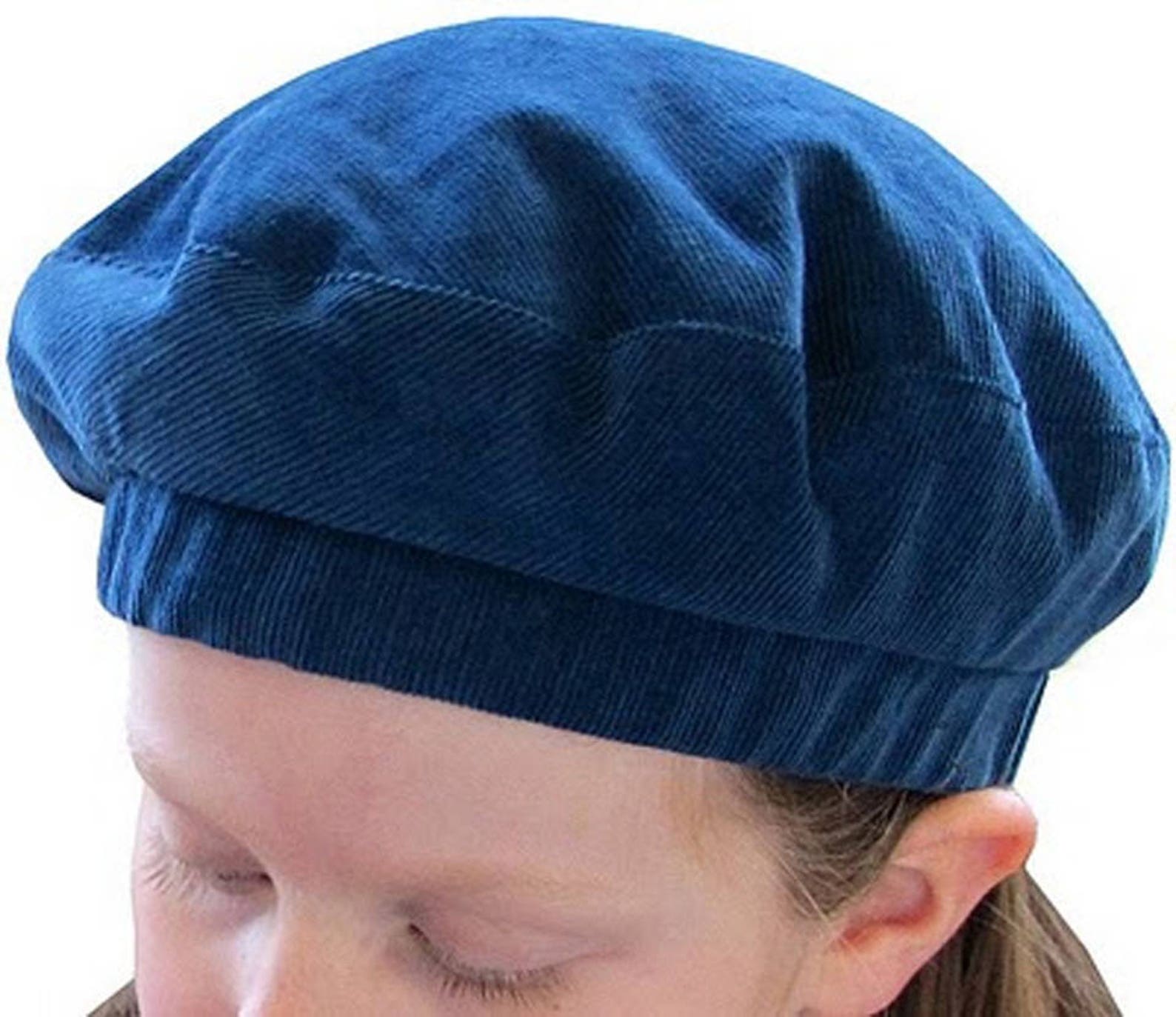 Patrón de papel de boina para niños - Etsy México