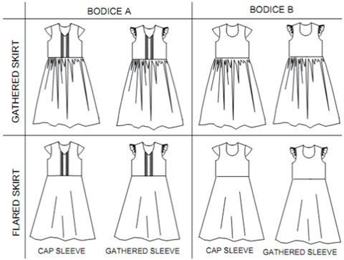 Best Dress PDF Pattern | Etsy