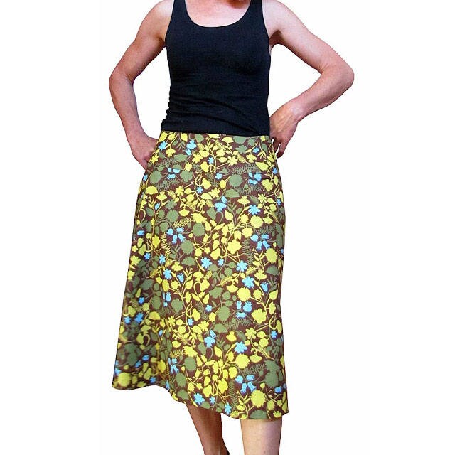 A-line Skirt PDF Pattern - Etsy