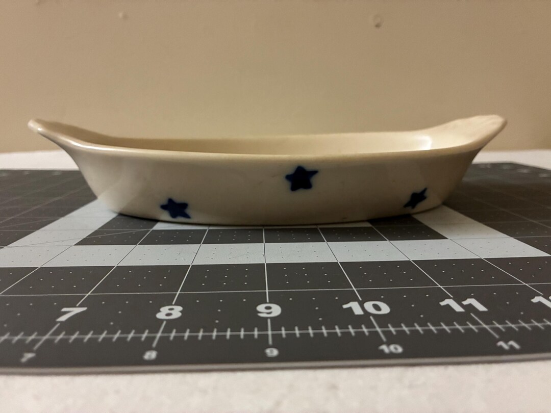 Rare Antique Shenango Ironstone China Oval Baking Dish – Blue Star ...