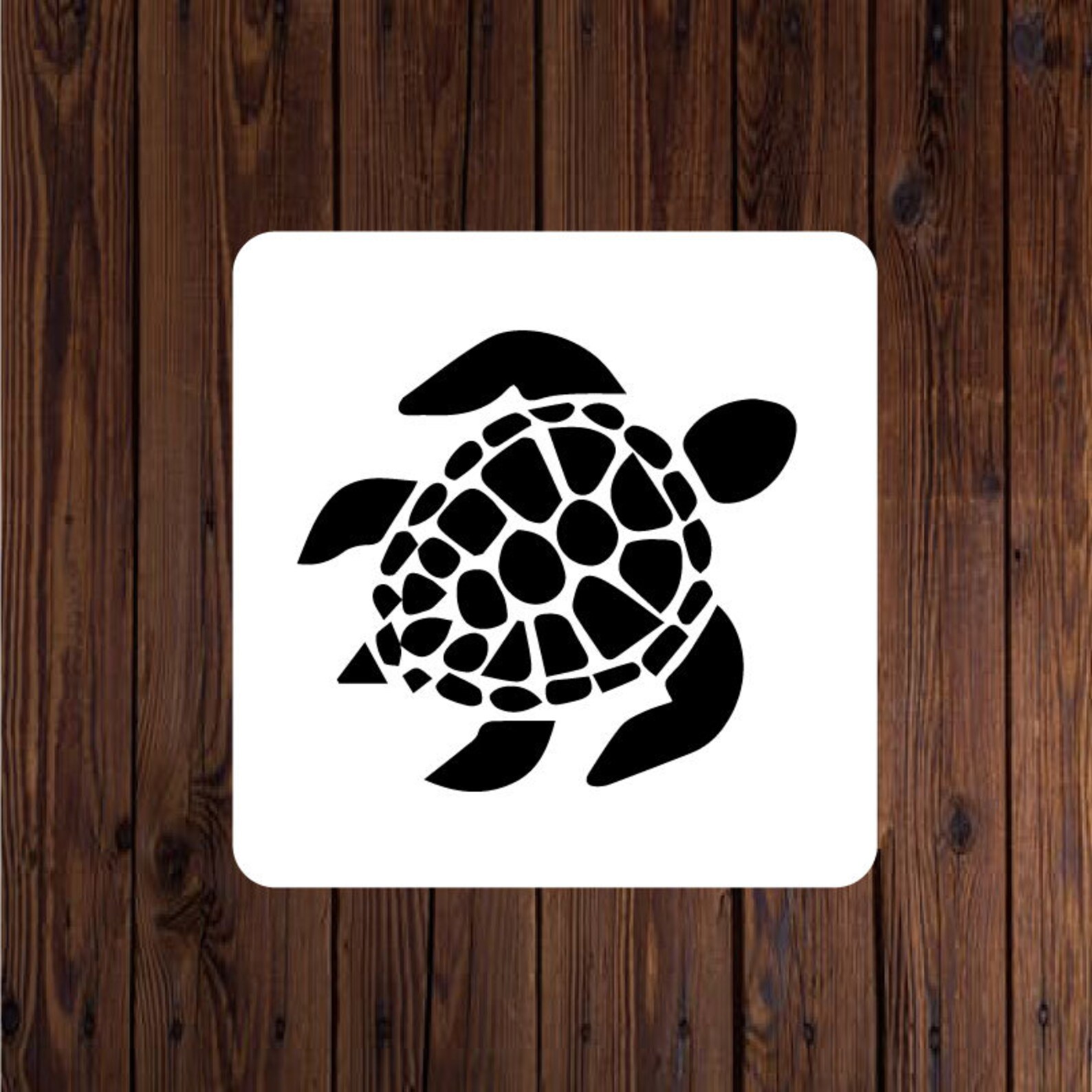 Turtle Vinyl Decal for Tumblers and Cooler Sea Turtle Car | Etsy