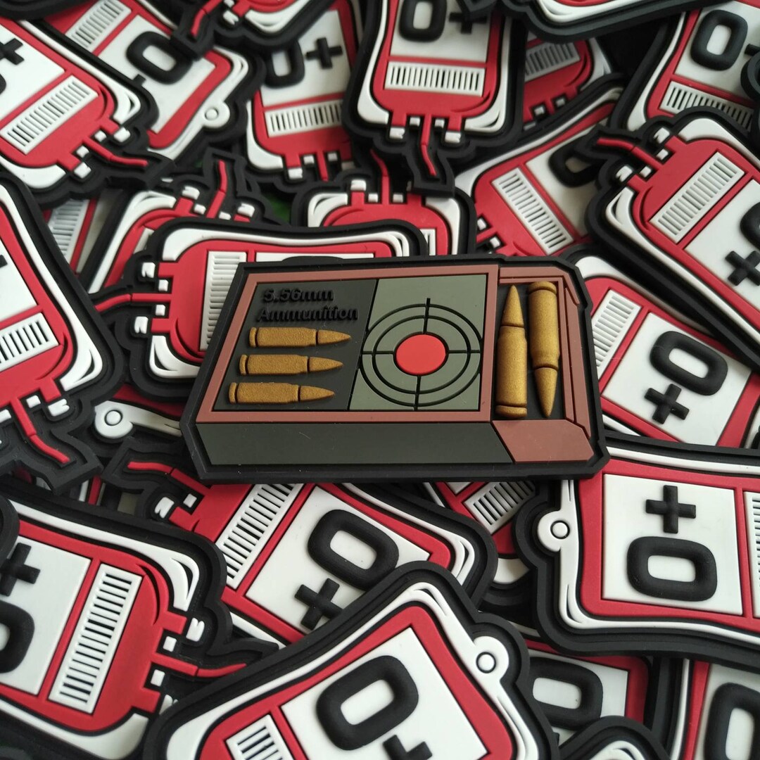 Gun Lover and Military Lover Tactical Ranger Bullet Patch Ammo Patch ...