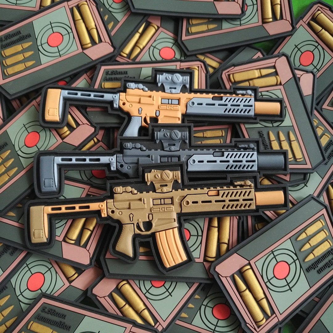 MCX Rattler Rifle Patch: Military Tactical 3D PVC Patch - Etsy