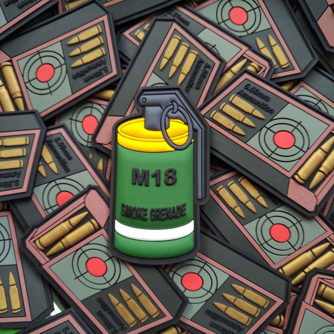M18 Smoke Grenade Patches - Etsy