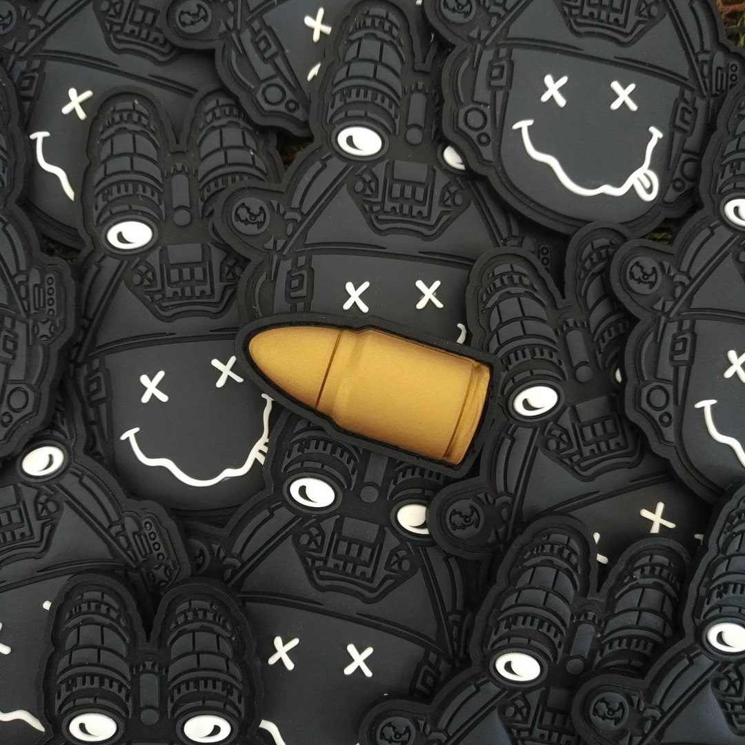 Gun Lover and Military Lover Tactical Ranger Bullet Patch Ammo Patch ...