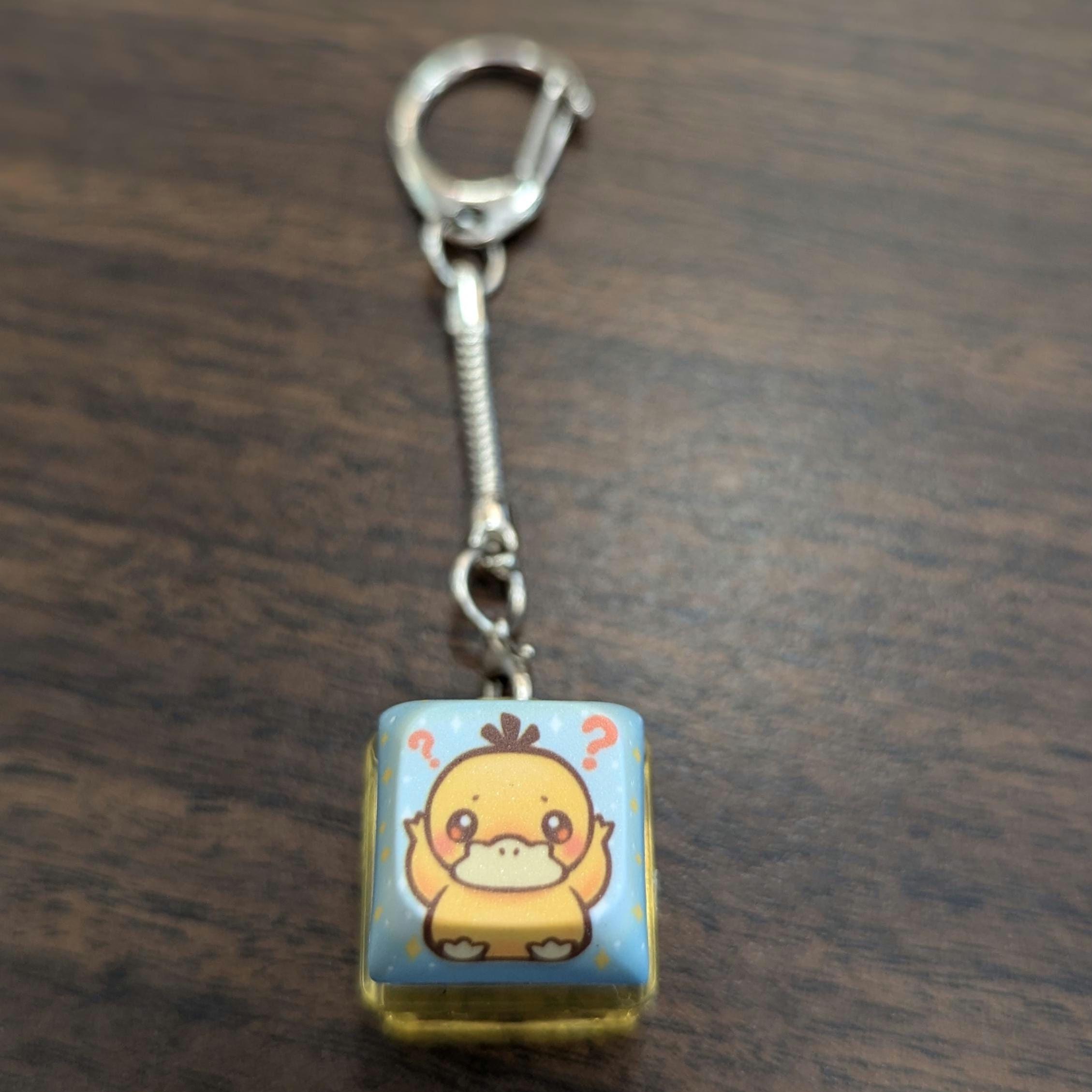 Cute Creature Keycap Clickers - Fidget Keychain, Keyboard Caps Electric ...