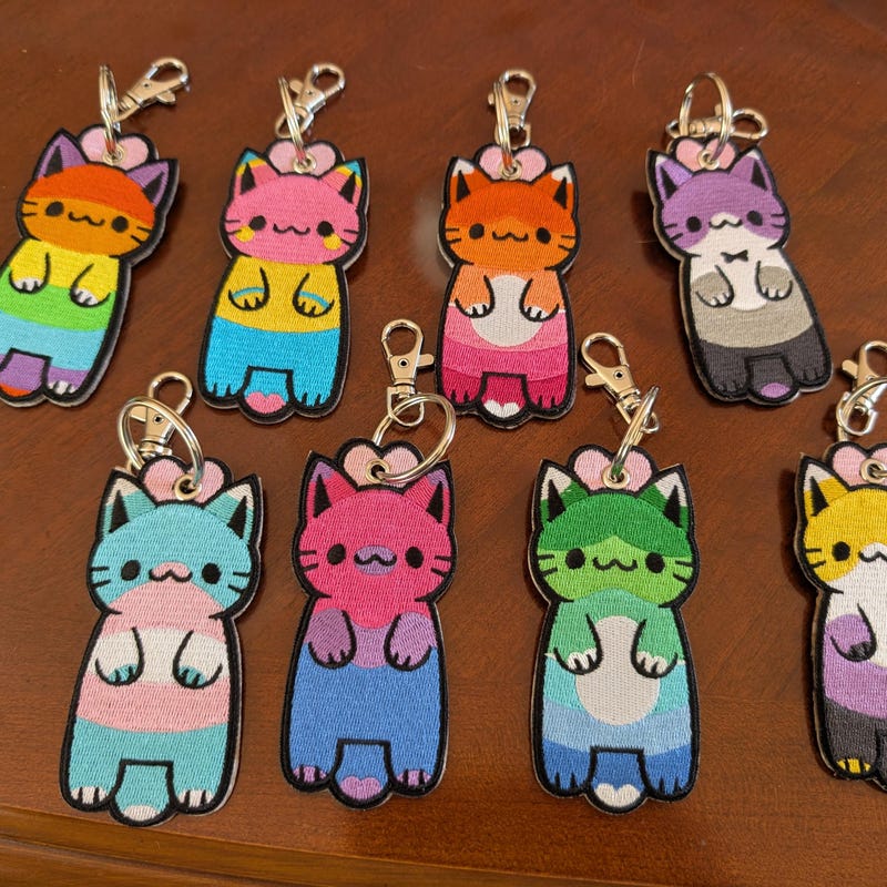 Trans Keychain Cute - Etsy