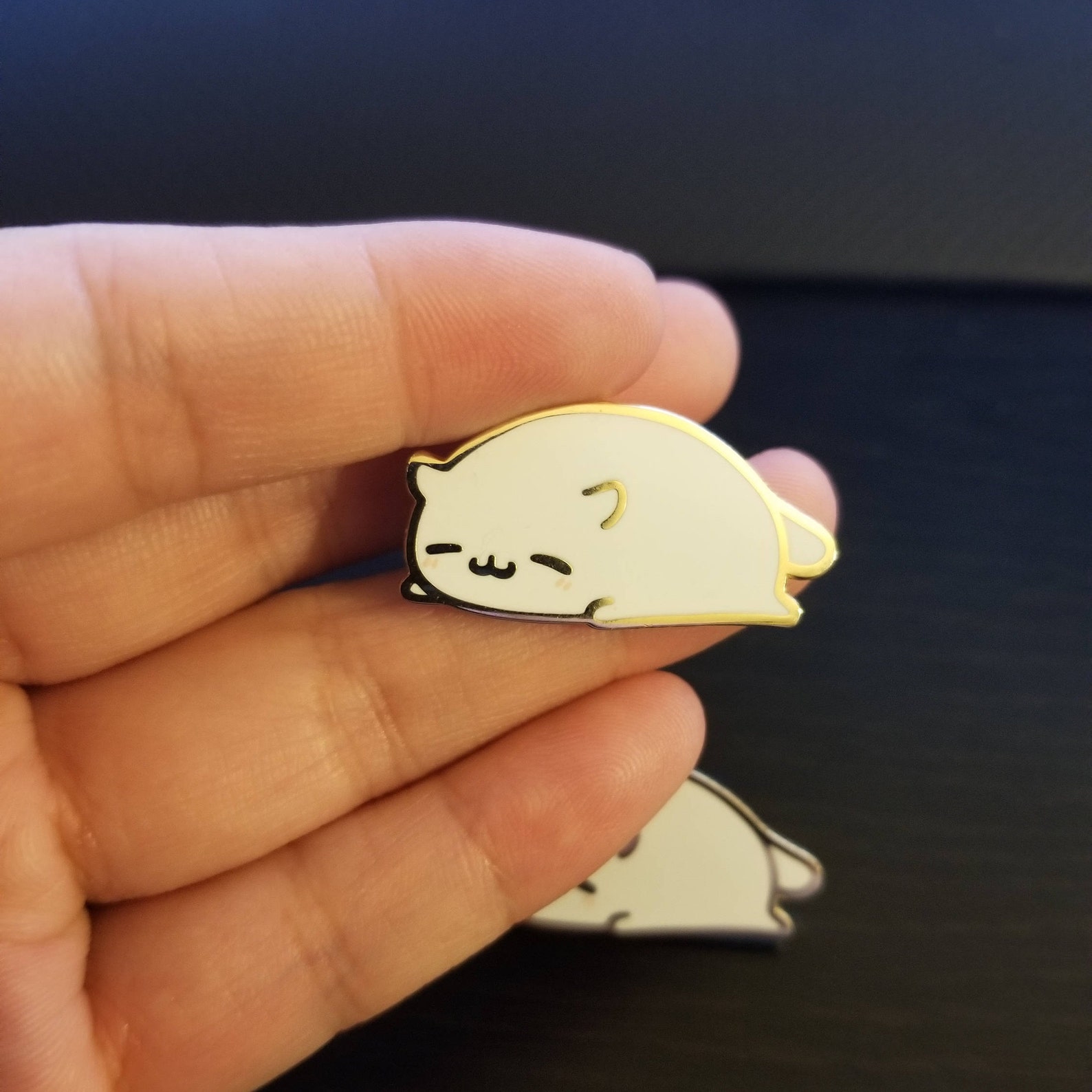 Sushi Cat Mewchi Hard Enamel Pin Rice Kitty Nigiri - Etsy