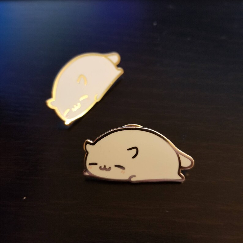 Sushi Cat Mewchi Hard Enamel Pin Rice Kitty Nigiri | Etsy