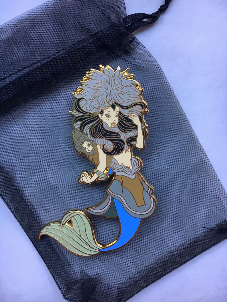 Inuit Mermaid Pin Limited Edition Around the World Mermaid Lagoon - Etsy