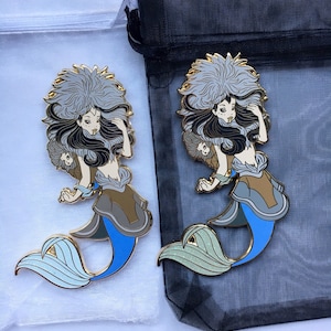 Inuit Mermaid Pin Limited Edition Around the World Mermaid Lagoon - Etsy