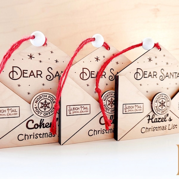 Dear Santa Ornament - Etsy