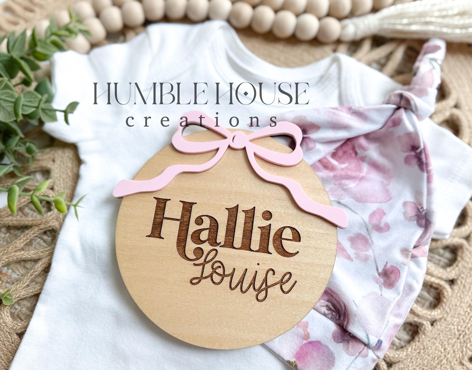 Hospital Name Announcement, Baby Shower Gift, Hospital Plaque, Baby ...