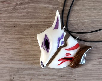 Fan Art Kindred Necklace Spirit Blossom Skin Inspired by LOL | Etsy