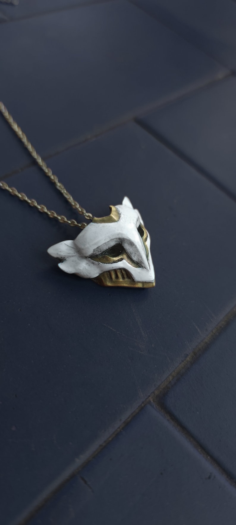 Ekko Mask Owl Guy From Arcane Necklace League of Legends - Etsy