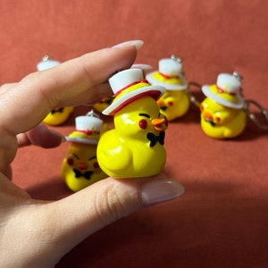 Fan Art Keychain Lucifer Little Duck Hazbin Hotel Charlie Hell's ...