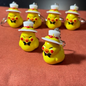 Fan Art Keychain Lucifer Little Duck Hazbin Hotel Charlie Hell's ...