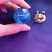 Hextech Crystal Gems League of Legends Arcane Jinx Vi Blue Fluorescent ...