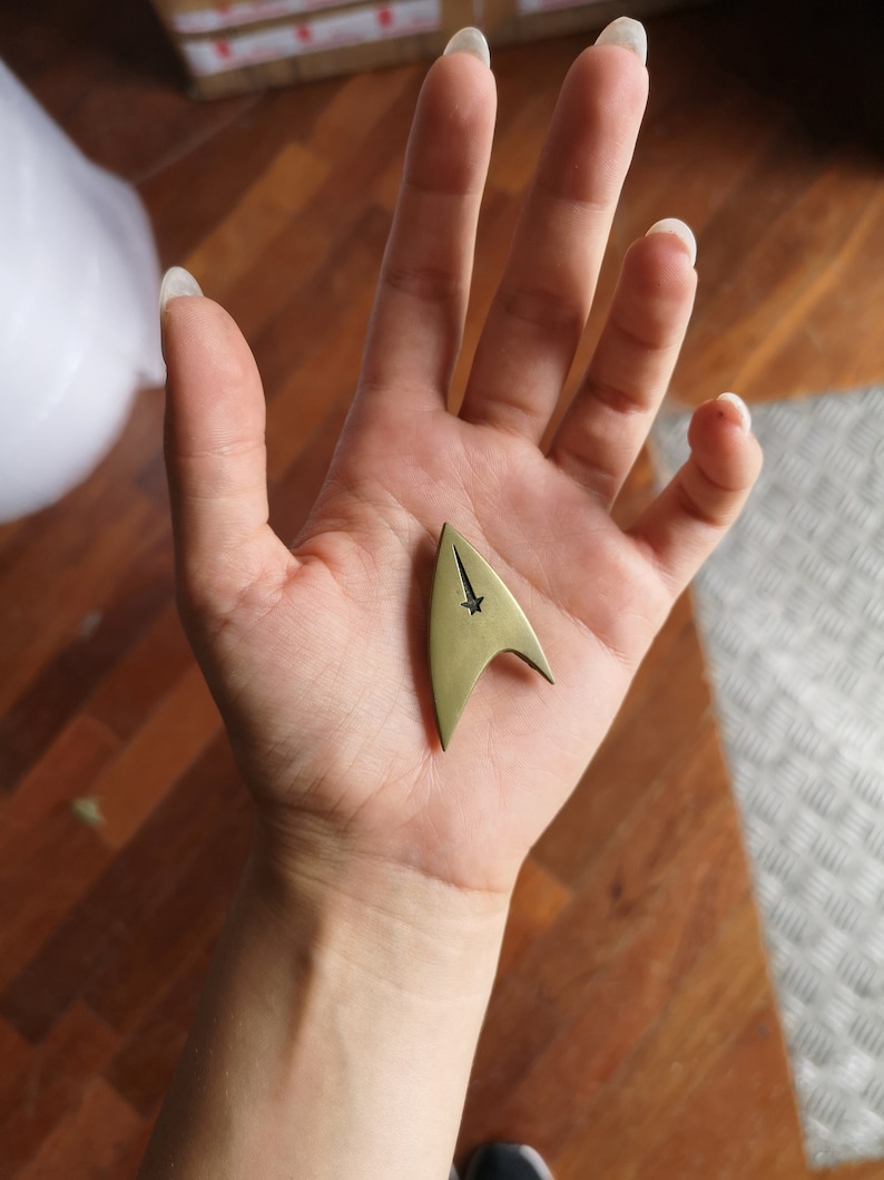 Star Trek Discovery Officers Comms Badge Starfleet Insignia | Etsy