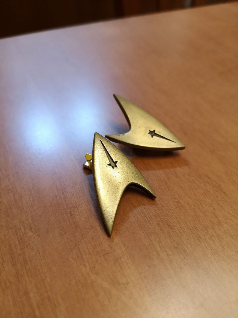 Star Trek Discovery Officers Comms Badge Starfleet Insignia | Etsy