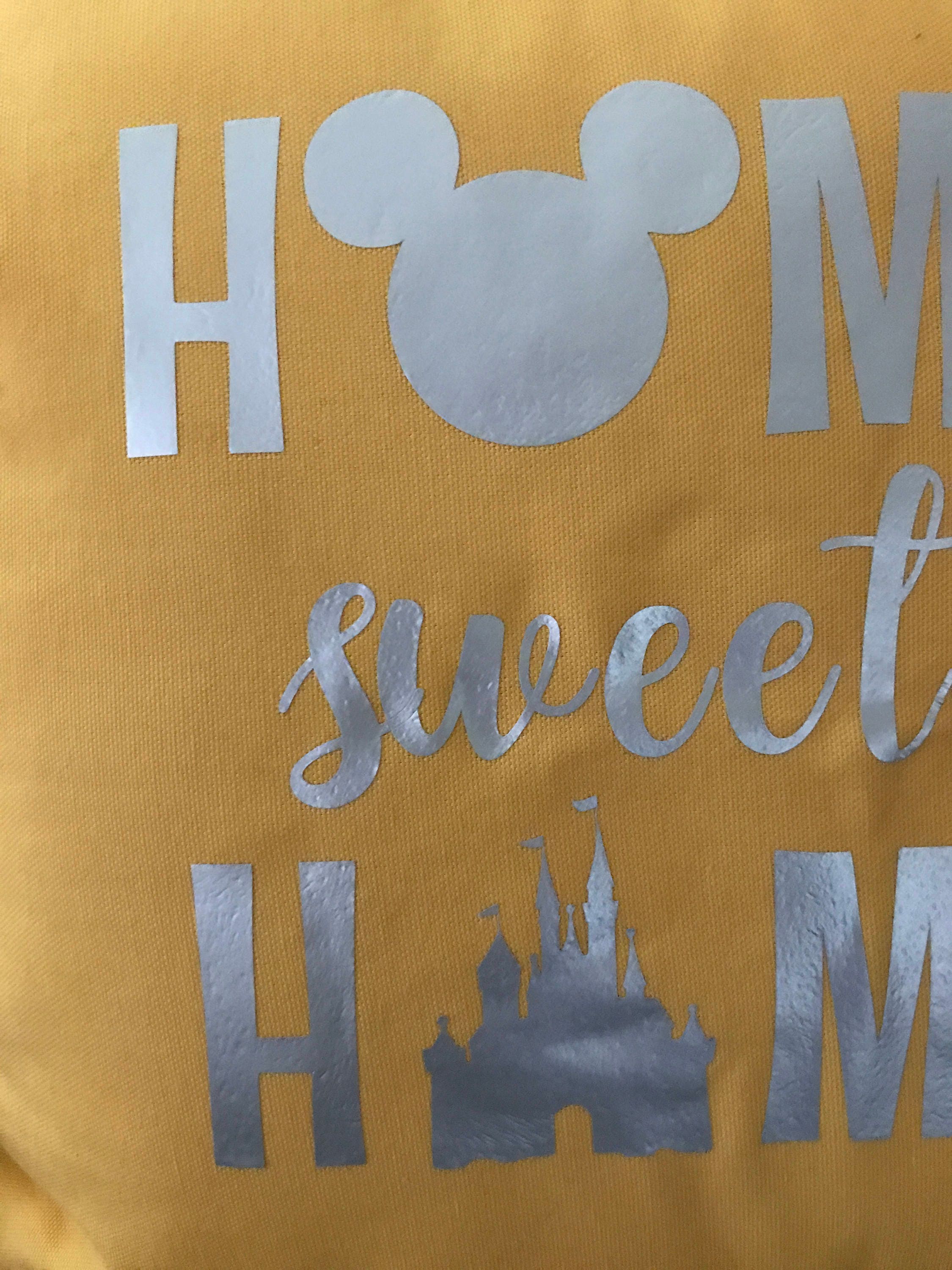 Disney Home Sweet Home Castle Mickey Indoor or Outdoor Pillow - Etsy