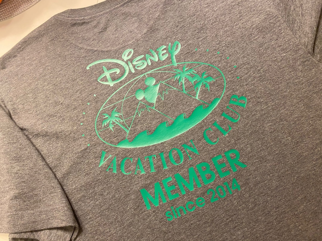 Disney DVC Member Shirt-front and Back Design - Etsy