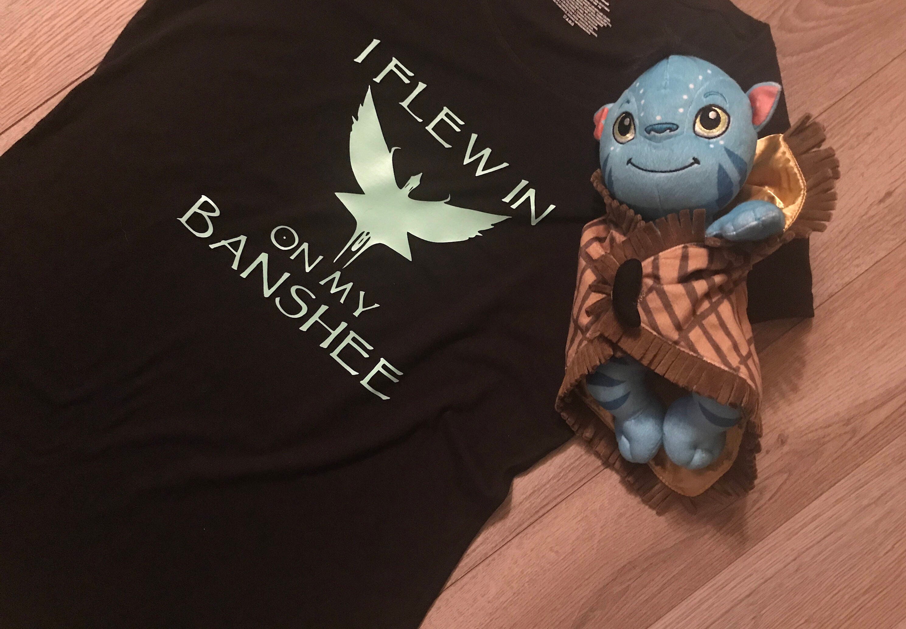 Avatar "i Flew in on My Banshee" T-shirt Pandora Disney's Animal ...