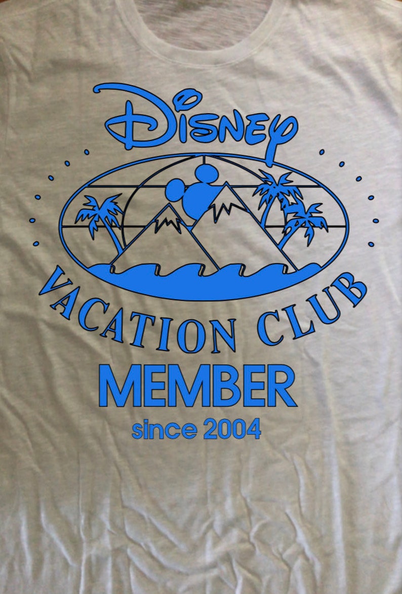 Disney Vacation Club DVC Member Mens T-shirt Personalized With Member ...