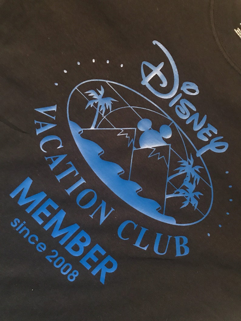 Disney Vacation Club DVC Member Mens T-shirt Personalized With Member ...