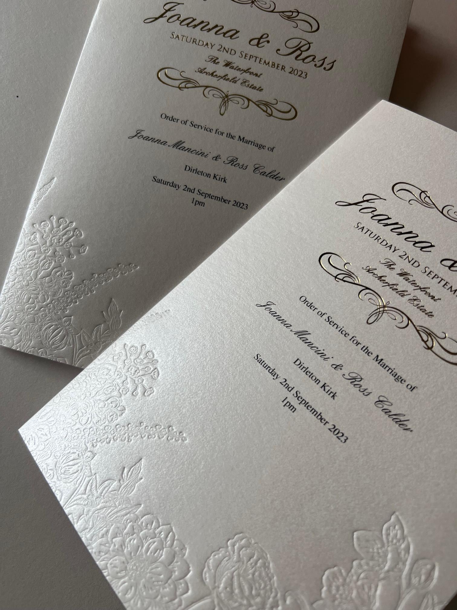 Order of Service - Etsy