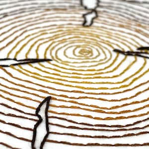 PDF Embroidery Pattern- Tree Rings - Etsy