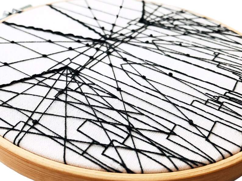 Brooklyn Bridge New York City Full Embroidery Kit Diy | Etsy