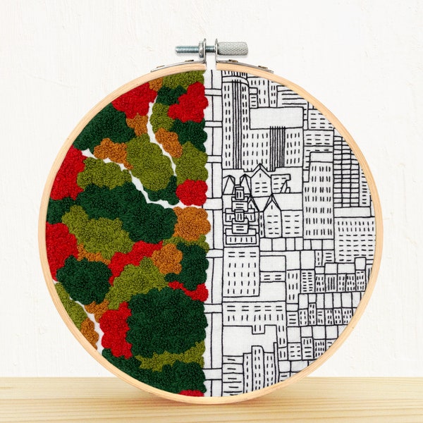 Fall Embroidery Kits - Etsy