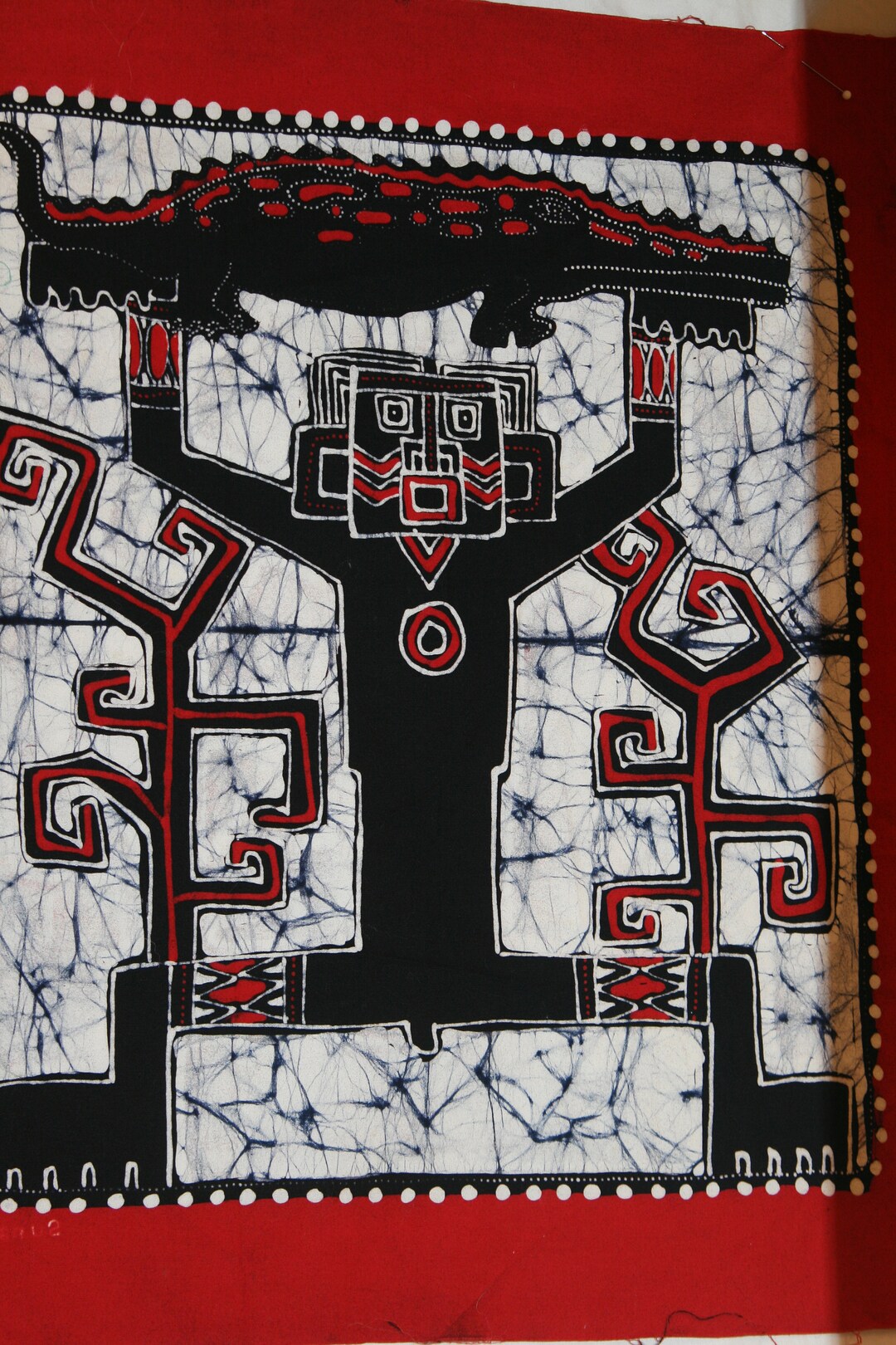 Indonesian Weight Lifter Batik Painting! Pre-tsunami . Signed by Artist ...