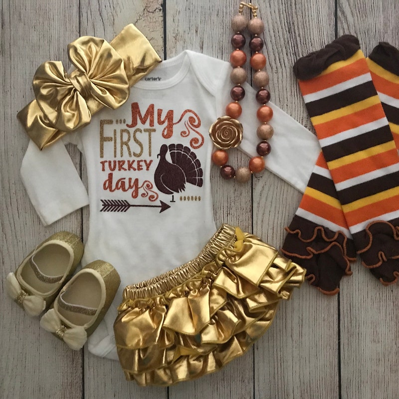 Girls Thanksgiving Outfit - Etsy