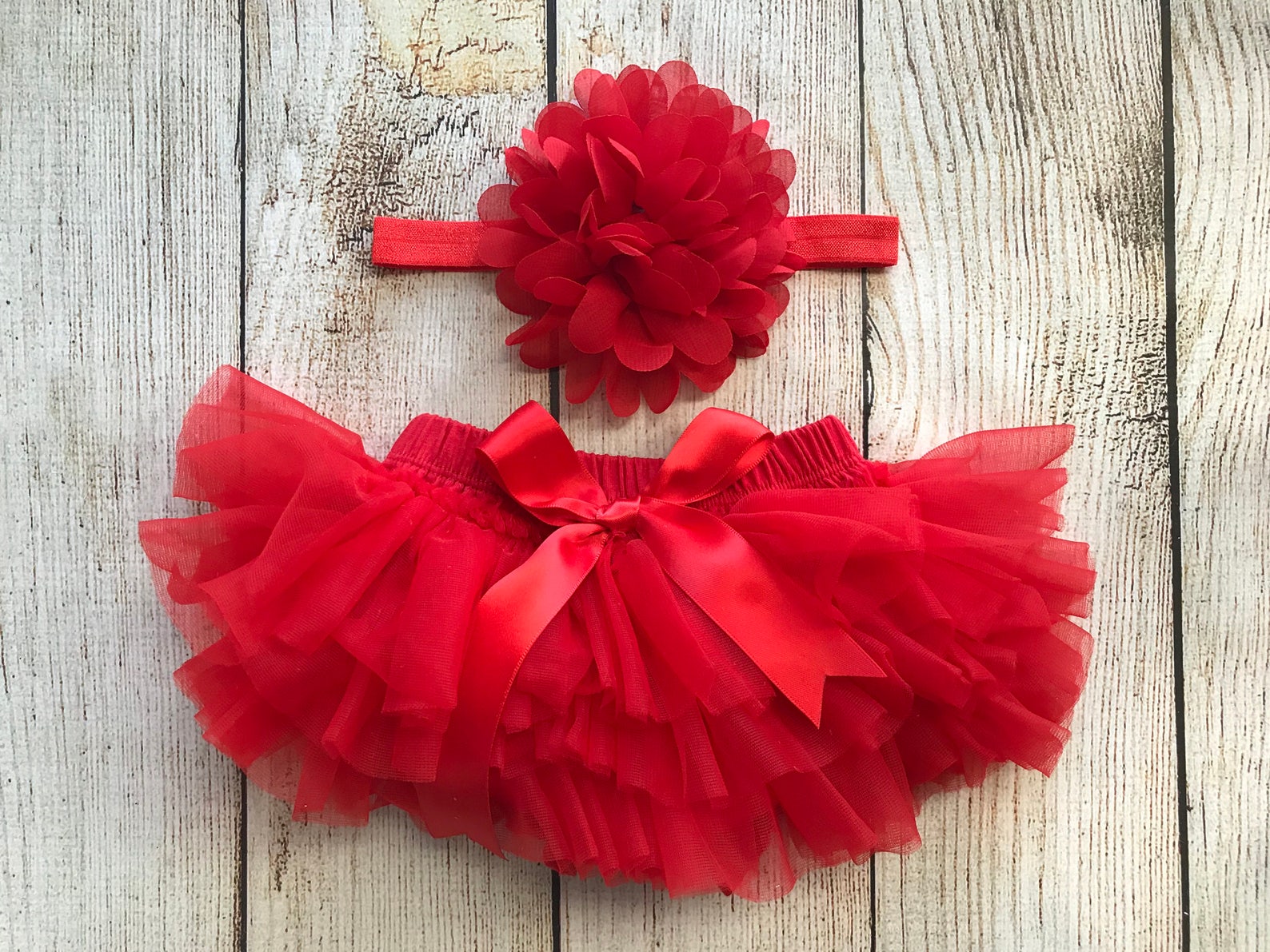 Baby Girl Christmas Outfit Baby Girl Red Tutu Bloomer in Red | Etsy