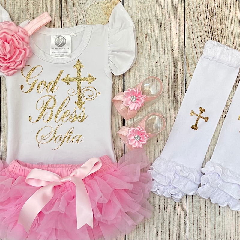 Baby Girl Baptism - Etsy