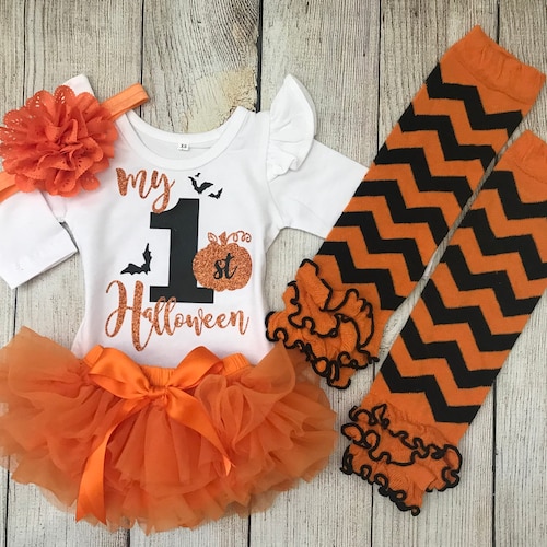 Baby Girl Halloween Outfit 1st Halloween Outfit First - Etsy