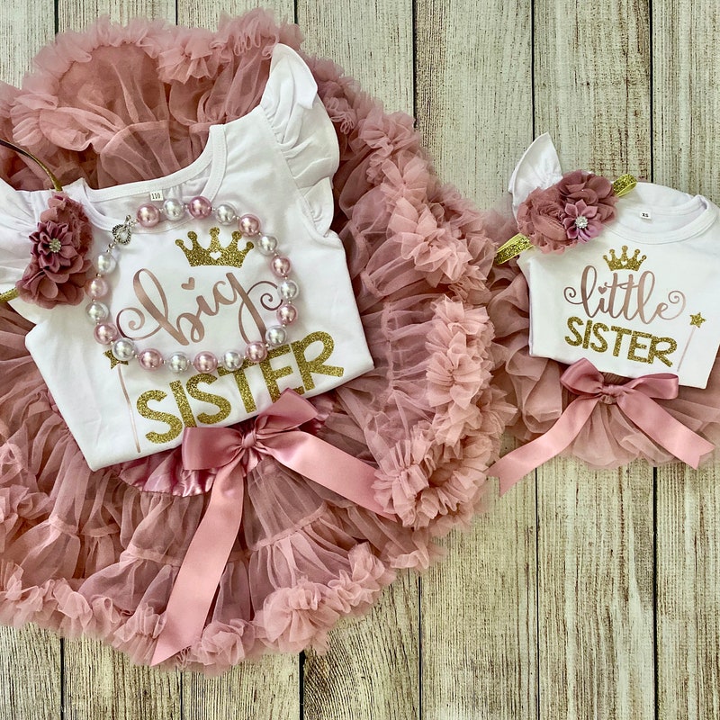 Big Sister and Little Sister Matching Outfits - Etsy