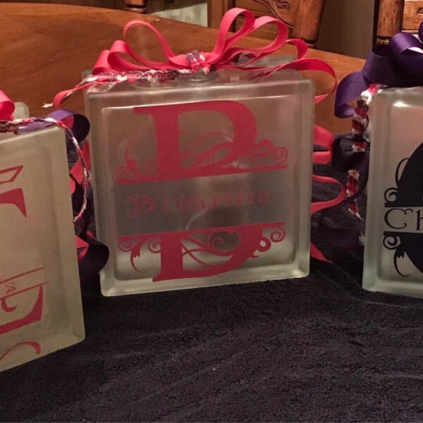 Glass Block Piggy Bank - Etsy