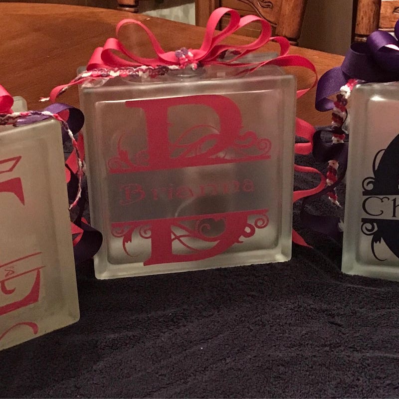 Glass Block Piggy Bank - Etsy