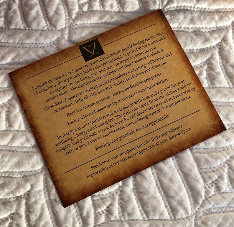 Walnut Handcrafted Prayer Box Sacred Space Altars Meditation Box God ...